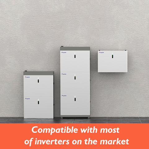 China GT Powertank LiFePO4 battery pack 51.2V 100AH for UPS/SOLAR ...