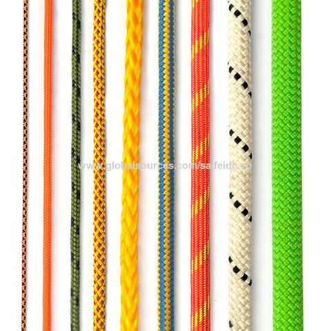 China OEM ODM Customized color nylon polyarmid polyester dacron pp rope ...