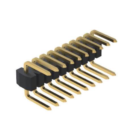 1.00mm Pin Header Single Row U Shape Dip Connector - Explore China Wholesale Pin Header and 1.00 ...