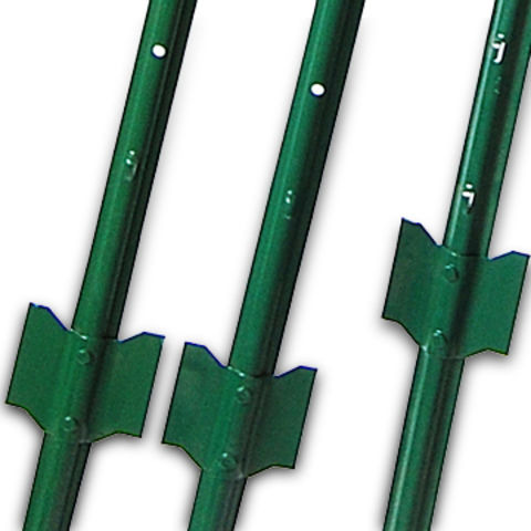 U-post Fence, Made of Low Carbon Steel, with Green Painted Finish, U ...