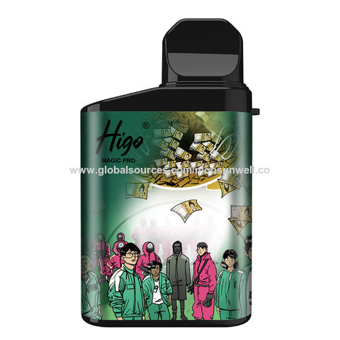 China Vape Heating Device Disposable Vape 5000puff 550Mah Mesh Coil ...