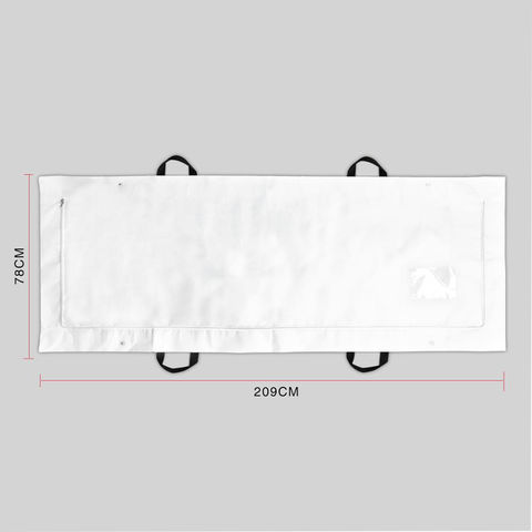 China PEVA Biodegradable Body Bag Human Remains Pouch with 6 Handle for ...