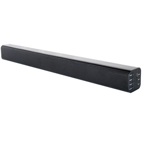 China Portable bluetooth wireless soundbar built in battery with USB ...