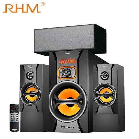 Bulk Buy China Wholesale Rhm Rm-9118-3 3.1 Ch Multimedia Subwoofer Speaker Home Theater With Aux ...