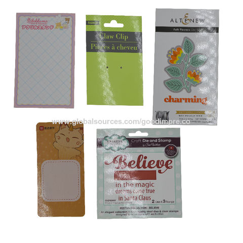 China Personalized Design Advertising Paper Header Card on Global ...