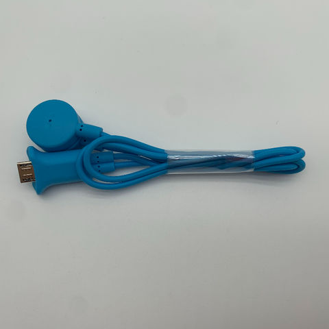 Micro Usb B To Dual Female Snap Button Medical Electrode Cable For Ecg ...