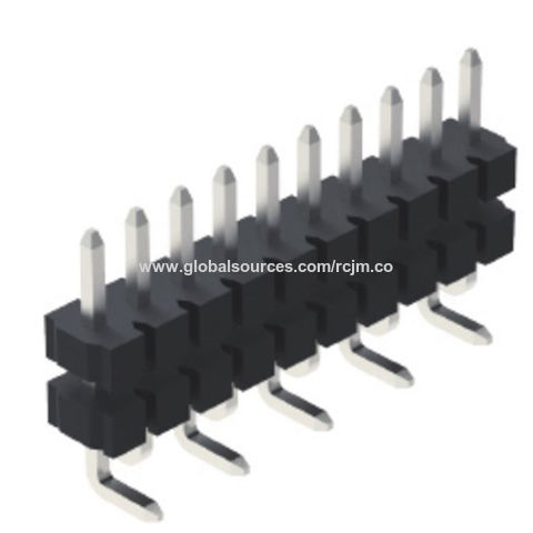3.96/5.08mm Pin header single row board spacer straight SMT connector ...