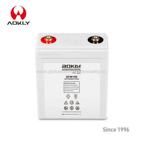 Buy Wholesale China Lead Acid Battery Model:gfm-100 2v 100ah & Vrla ...
