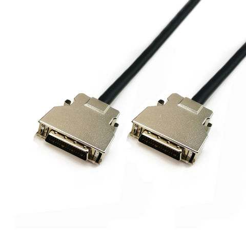 China SCSI II Cable 36pin computer data Cable Assembly Metal Shell and ...