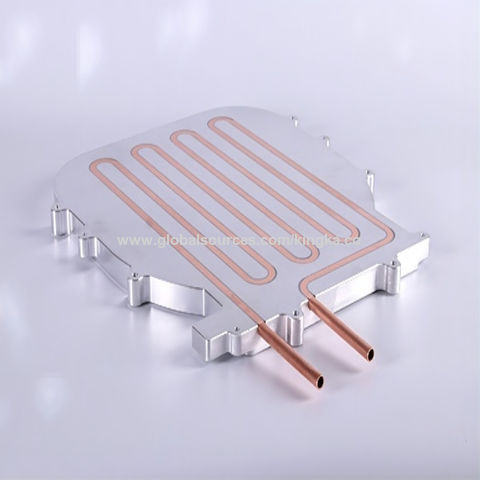 Standard Pressed Tube Liquid Cold Plate For Fiber Optic Equipment ...