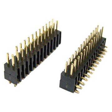 Buy Wholesale China Pin Headers With 2.54mm Pitch Pin Header, Right ...