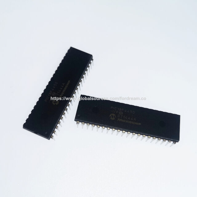 Buy Wholesale China PIC18F4450-I/P Microchip 8-bit Microcontrollers - MCU 16KB FL 768 RAM 34 I/O ...