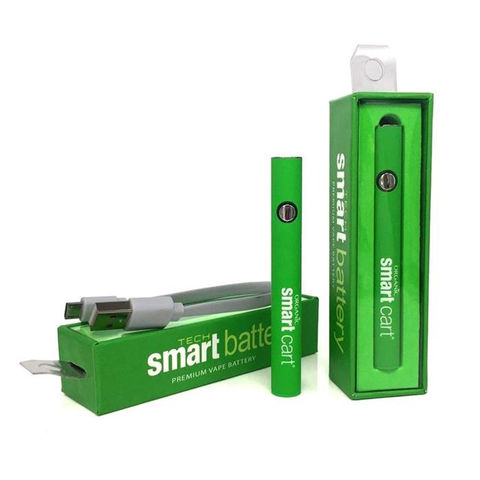 China Three voltages 380mAh Smart Cart Organic Green Vape Battery Pen ...