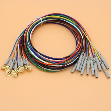 Buy Wholesale China Eeg/aeeg/veeg Cable Din 1.5mm Female Plug And Gold ...
