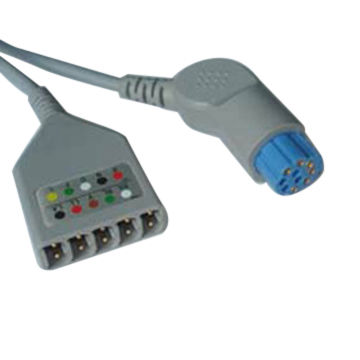 Buy Wholesale China Ll Connector Datex Ohmeda Ecg Trunk Cable With 5 ...
