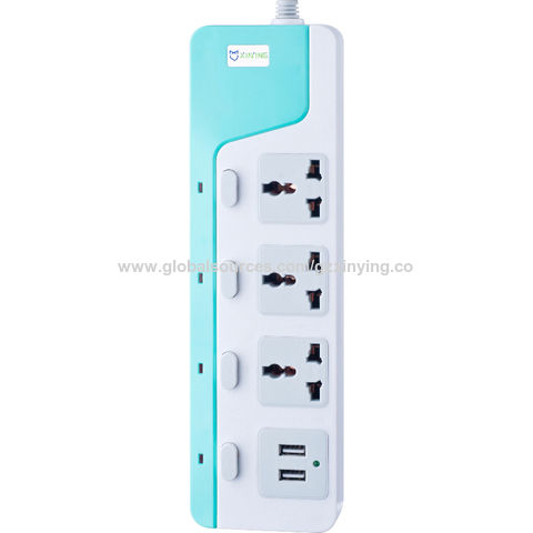 China Universal extension socket 220V power boards with surge ...