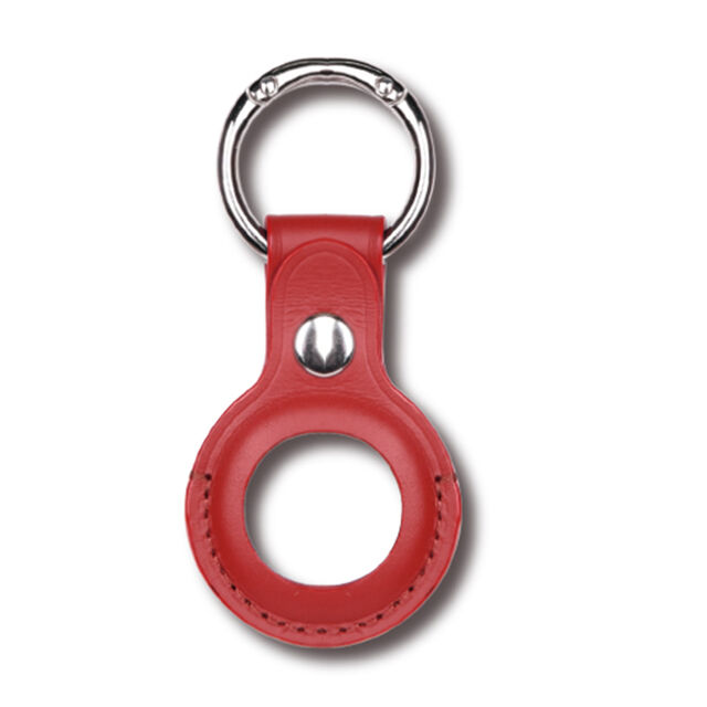 Buy Wholesale China Devia Leather Keychains Airtag Key Ring For Iphone ...