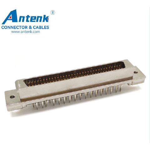 Buy Wholesale China 1.27mm Pitch 68p Male Pcb Straight Scsi Connector ...