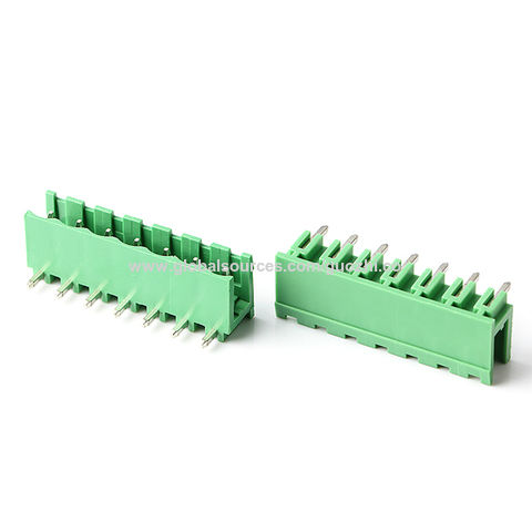 Buy Wholesale China Terminal Block 7pin Brass 5.08mm Pitch Pluggable ...