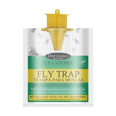 Eco-friendly Reusable Hanging with Flies Bait Station mosquito ...
