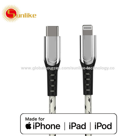 China USB C to lightning MFi cable on Global Sources,USB C to Lightning ...