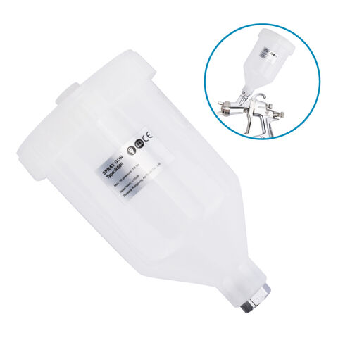 Spray Gun Paint Cup Rongpeng 600cc 1pcs Plastic Sprayer Gun Pneumatic ...
