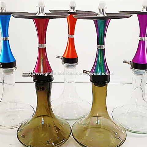 China Russia Hose nargile Shisha Sheesha Hokah Top Stainless Steel ...