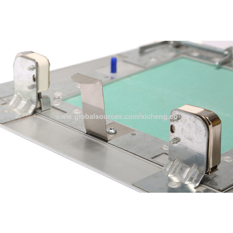 Green Gypsum Board Aluminum Access Panel With Steel Wire Hook, trapdoor ...