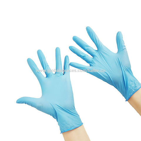Diposable Nitrile Exam Gloves Medical hospital grade EN455, blue ...