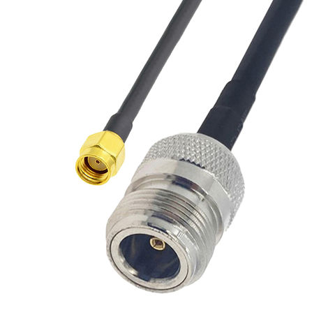 China RG174 RF Coaxial Cable Feeder N-type Female To RP-SMA Male ...