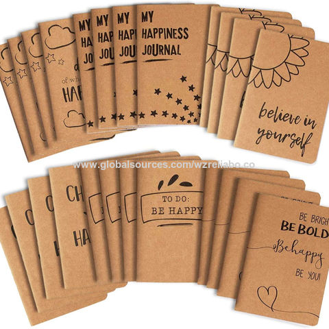Buy Wholesale China Kraft Paper Notebook, Happy Journal (4 X 5.75 In ...