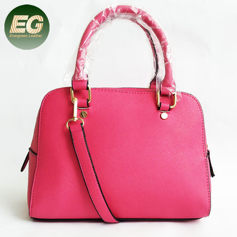 SH1512 Fashion saffiano pu leather purse lady shoulder bag tote ...