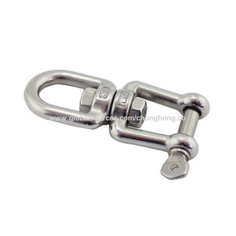 Buy Wholesale China M6-m19 Ss304/316 Metal Swivel Hoist Ring Shackle ...