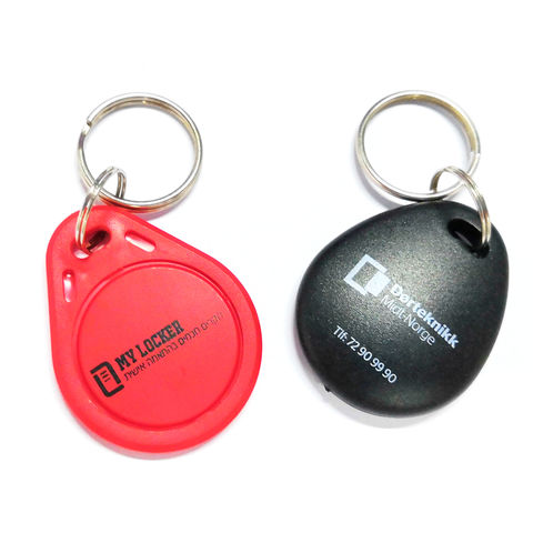 China Toptag ABS 125KHZ RFID Keyfob, Custom Color RFID Key Chain for ...