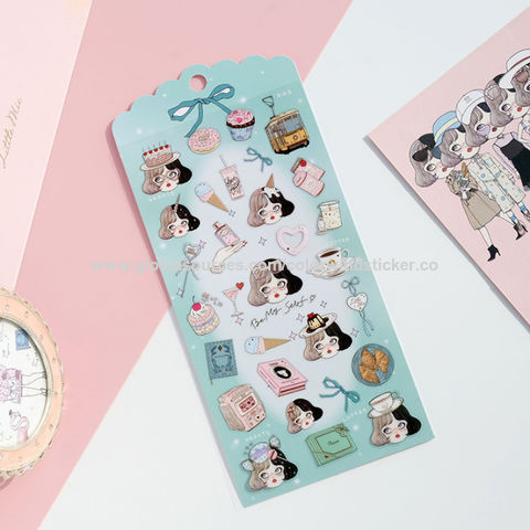 Ins Style Scrapbooking Bullet Journal Stickers Kawaii Girlish Deco ...