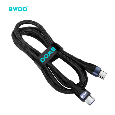 Buy Wholesale China Bwoo 5a Data Cable Usb C To Type C Cable Fast ...