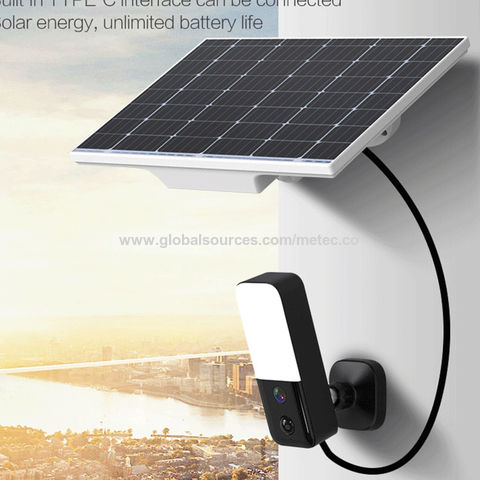 SMART WiFi Solar Flood light CCTV camera,IP camera, IP65 Waterproof ...