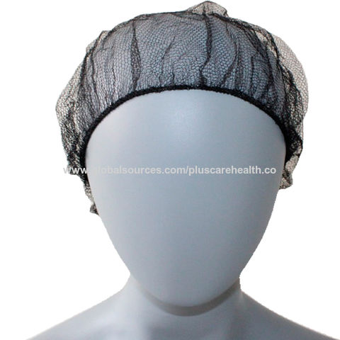 Buy Wholesale China Disposable Nylon Hair Net Color Black And White ...