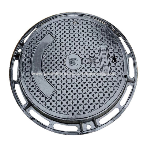 China Manhole cover,Cast iron round cover plate on Global Sources,well ...