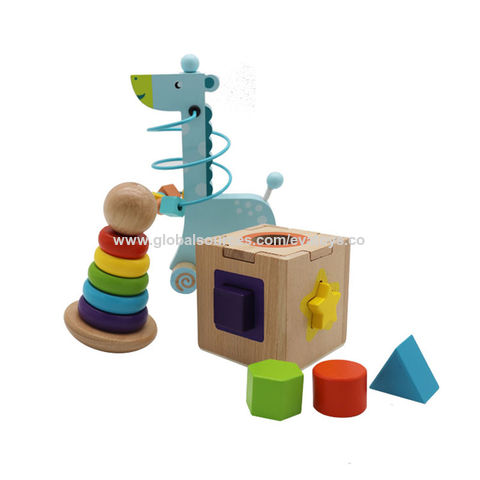 Buy Wholesale China Wholesale 3 In 1 Educational Baby Wooden Toys For ...
