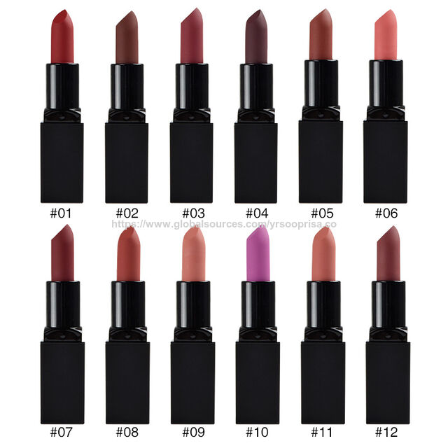 Buy Wholesale China Customize Private Label Multicolor Branded Lipstick ...