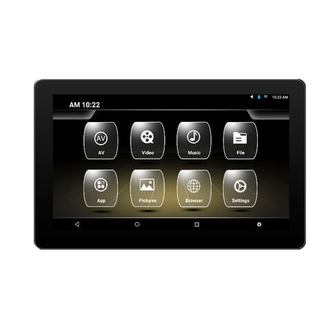 Android 10 system 10.8 inch car rear seat entertainment headrest screen ...