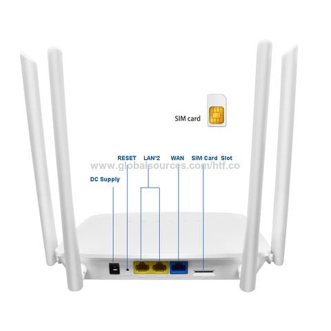 China Openwrt 4g modem lte router wifi with sim card slot on Global ...