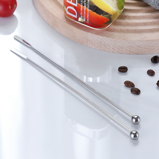 China 304 stainless steel long handle double head coffee stirrers on ...