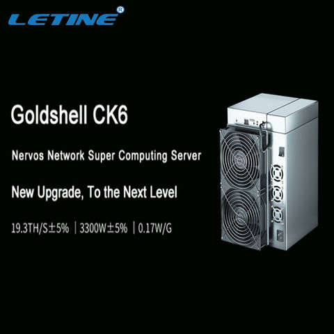 China CK6 2022 Newest Goldshell CK6 19.3T 3300W CKB miner asic miner ...