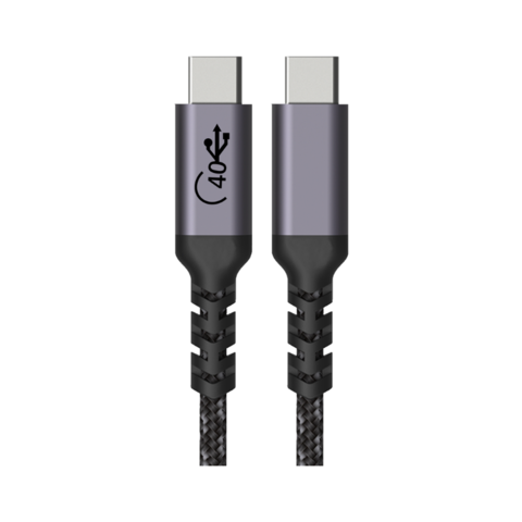 USB 4 Cable 40Gbps 100W 4ft - USB C to USB C Cable 4.0 - Fast Charging ...