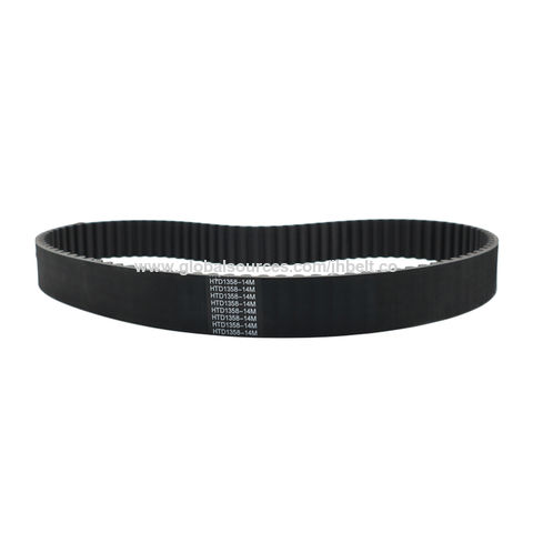 Industrial Rubber Belt Transmission V-Belt HTD-1358-14M, Rubber ...