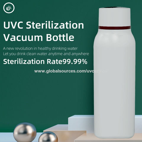 Buy Wholesale China Uvc Self-cleaning Drinking Water Bottle With Double ...