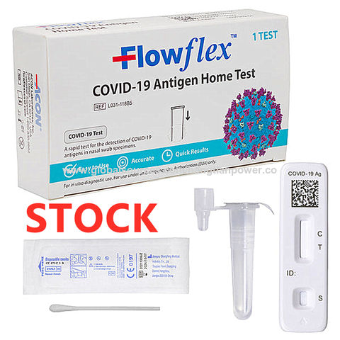 ACON Flowflex™ Original STOCK Test Kit EUA FDA 15min Home Nasal Swab ...