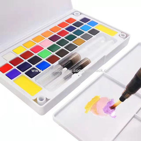 High quality art materials watercolor palette 36 colors water color ...